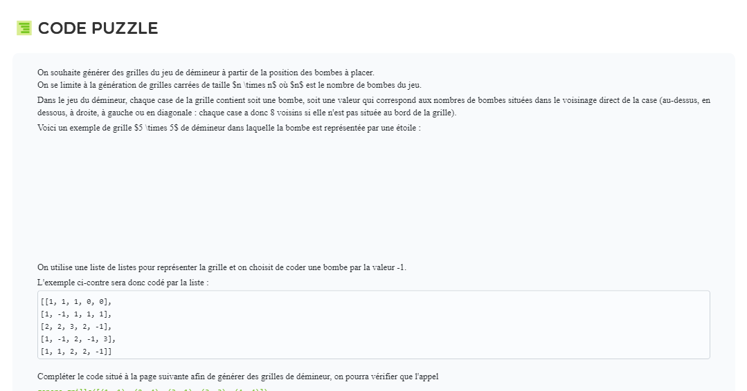 Code Puzzle | Défi - DCJFD