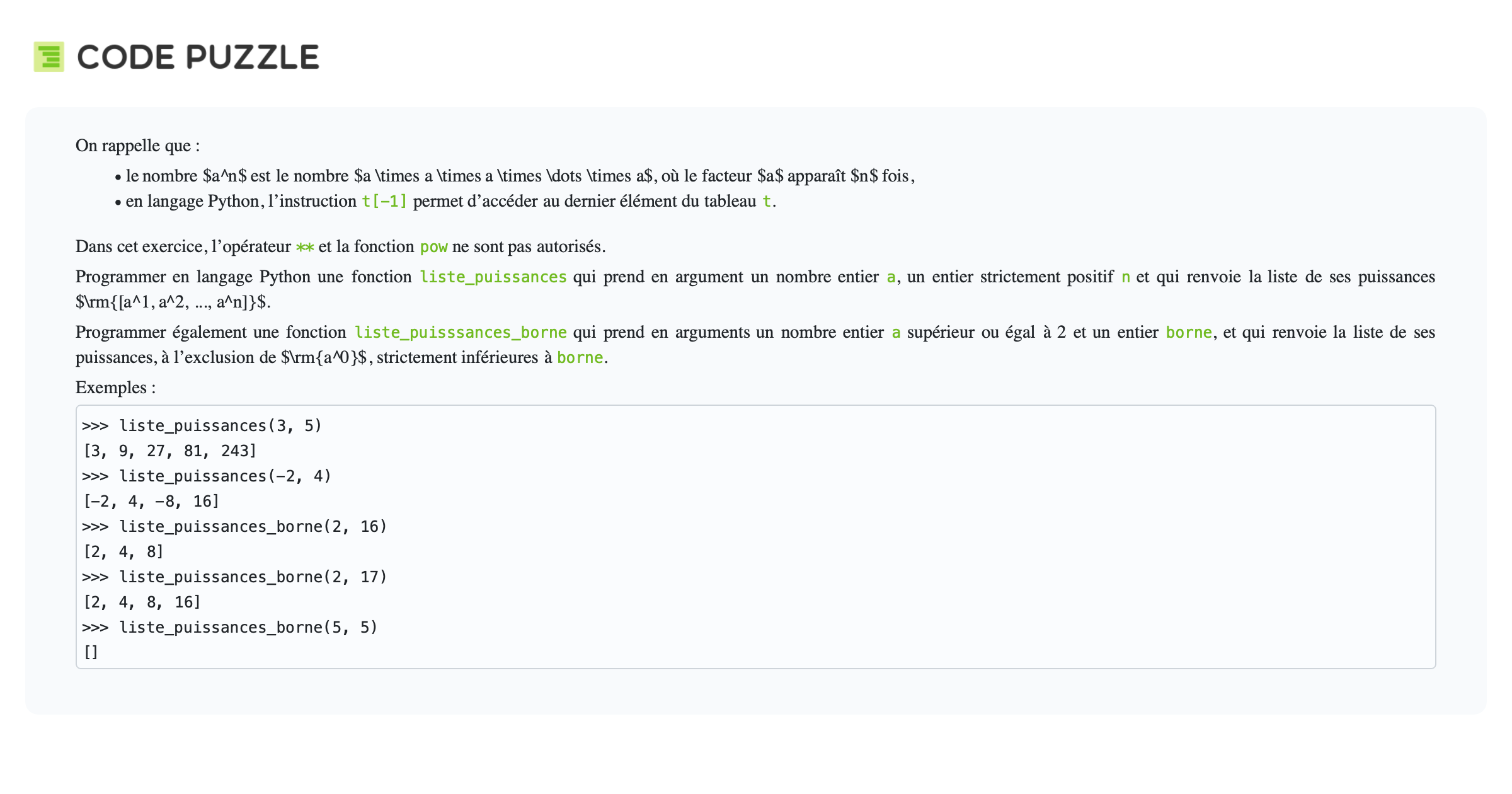 Code Puzzle | Défi - DDY9C