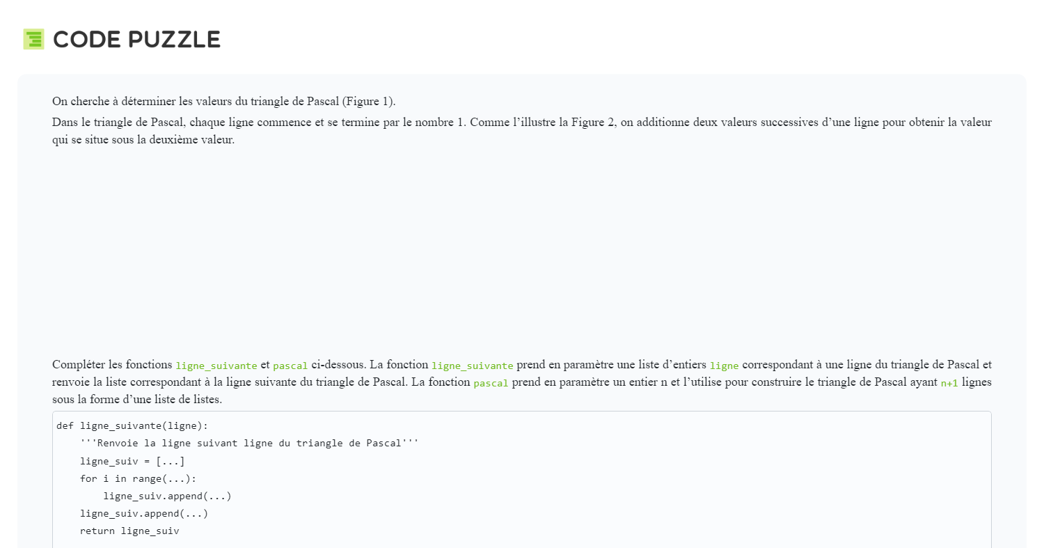 Code Puzzle | Défi - DJV2Q